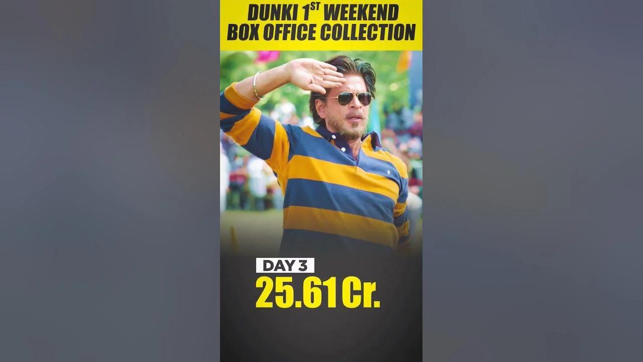 Dunki Movie Box Office Collection