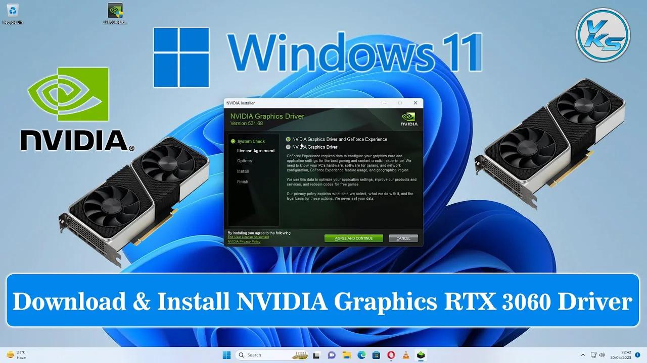 How To Download And Install Nvidia Graphics RTX 3060 Driver in Windows 11 (official)