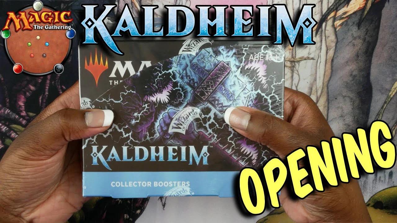 MTG Kaldheim Collector Booster Box Opening !! - Amazing Pulls!!