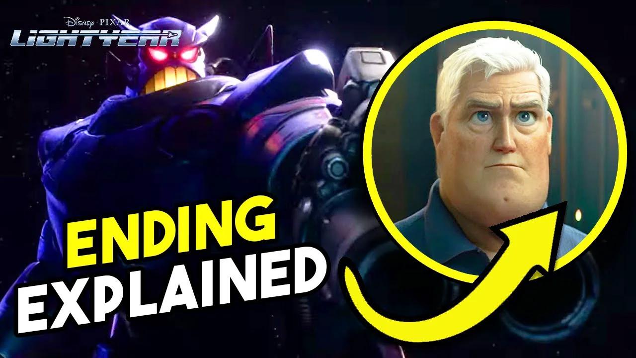 LIGHTYEAR (2022) POST-CREDIT SCENES & Ending Explained | ZURG ALIVE ...