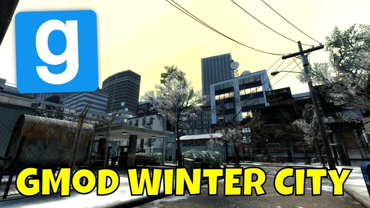 GMod City Winter Map (with extensive interiors) - Garry's Mod Map ...