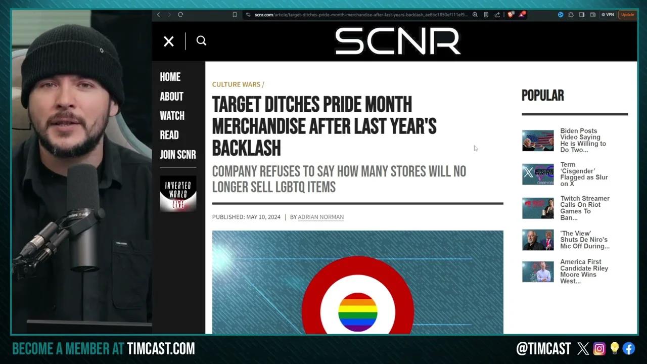 Target CANCELS PRIDE MONTH, Anti Woke Backlash WINS, Woke Companies ...