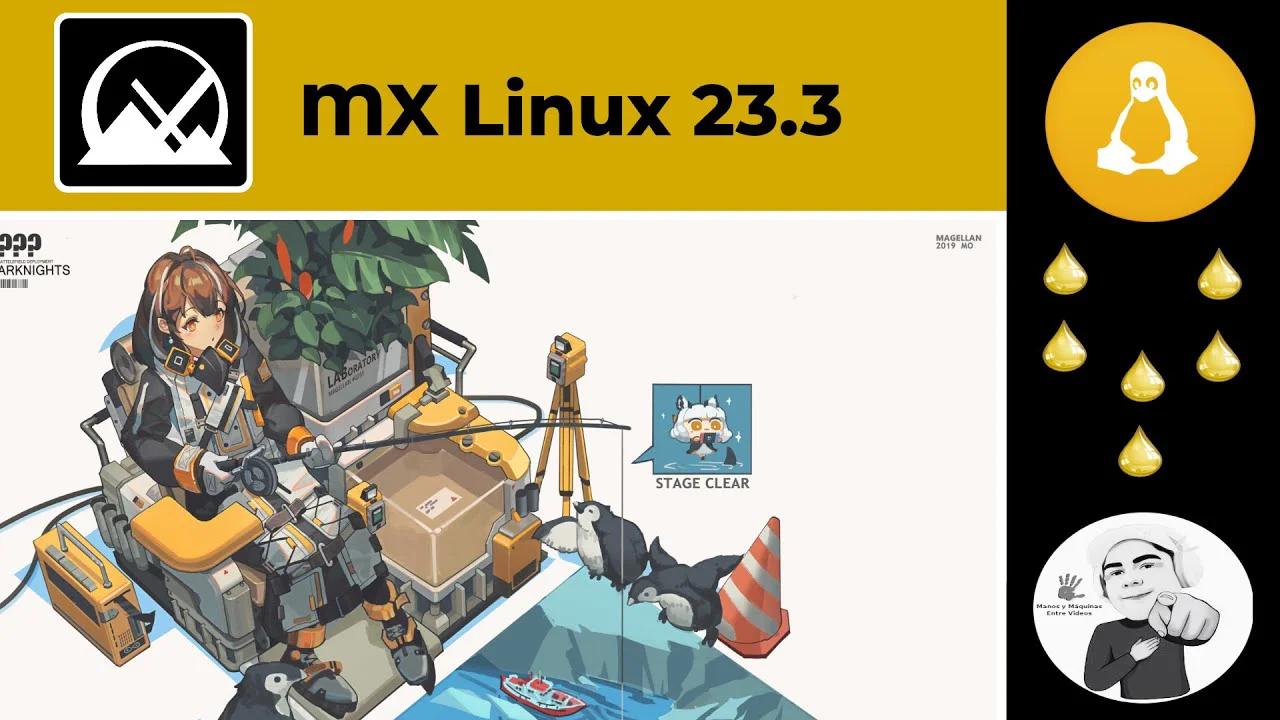 Review MX Linux 23.3 XFCE con base Debian 12.5