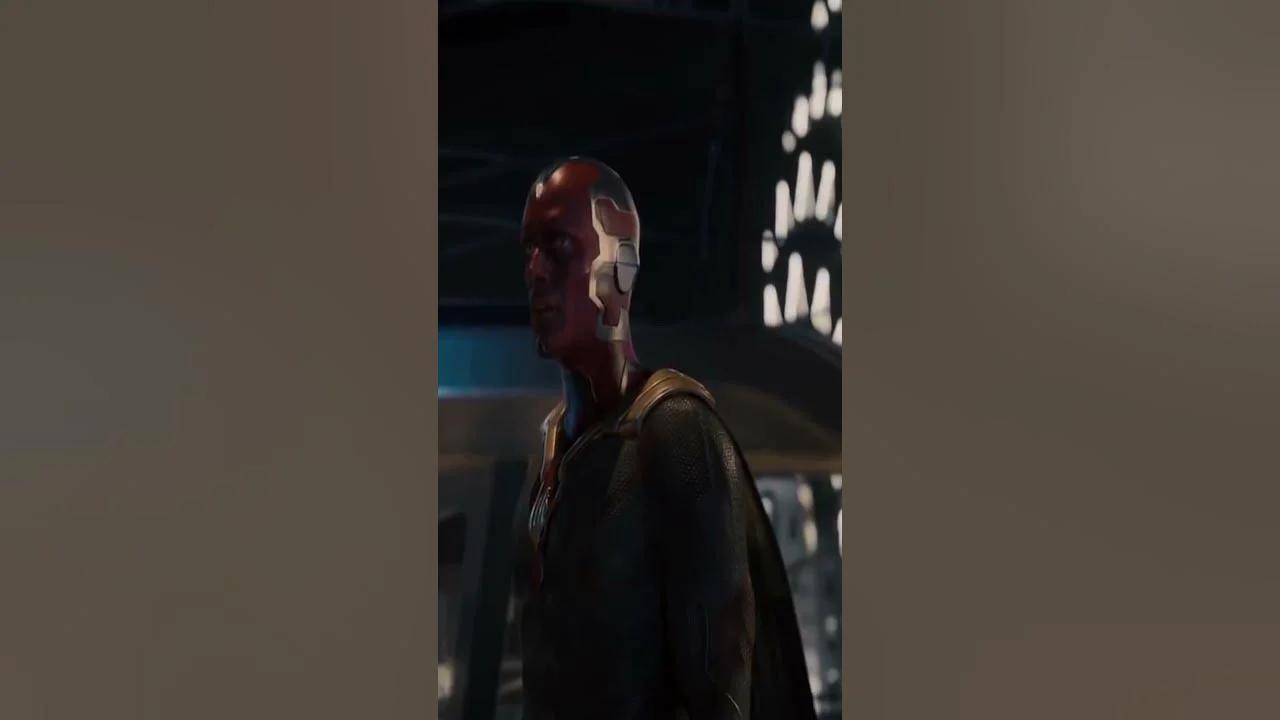 Vision Lifts Thor's Hammer "Mjolnir" - Avengers Age of Ultron