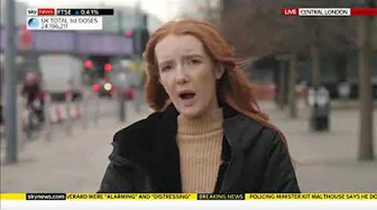 Actress Patsy Stevenson actually smiles at 21secs