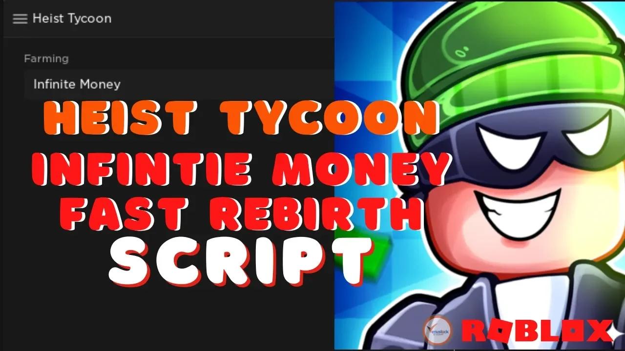 Roblox Heist Tycoon Infinite Money Script GUI 2023 | Working