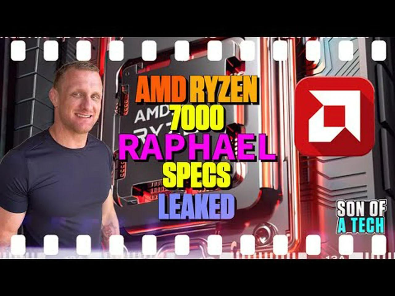 AMD Ryzen 7000 "Raphael" Specs Leaked - 169