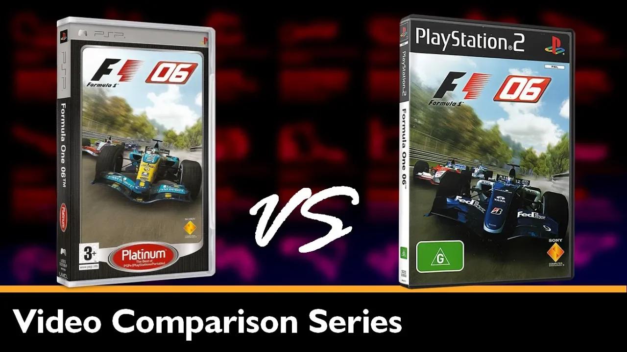 Formula One 06 - Playstation Portable vs Playstation 2 vs PPSSPP vs PCSX2 Comparison