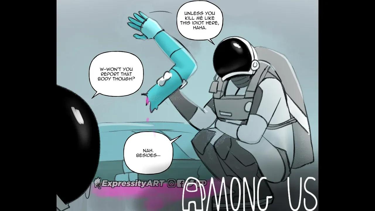 Catching The Imposter Red Handed! | (Among Us Comic Dub)