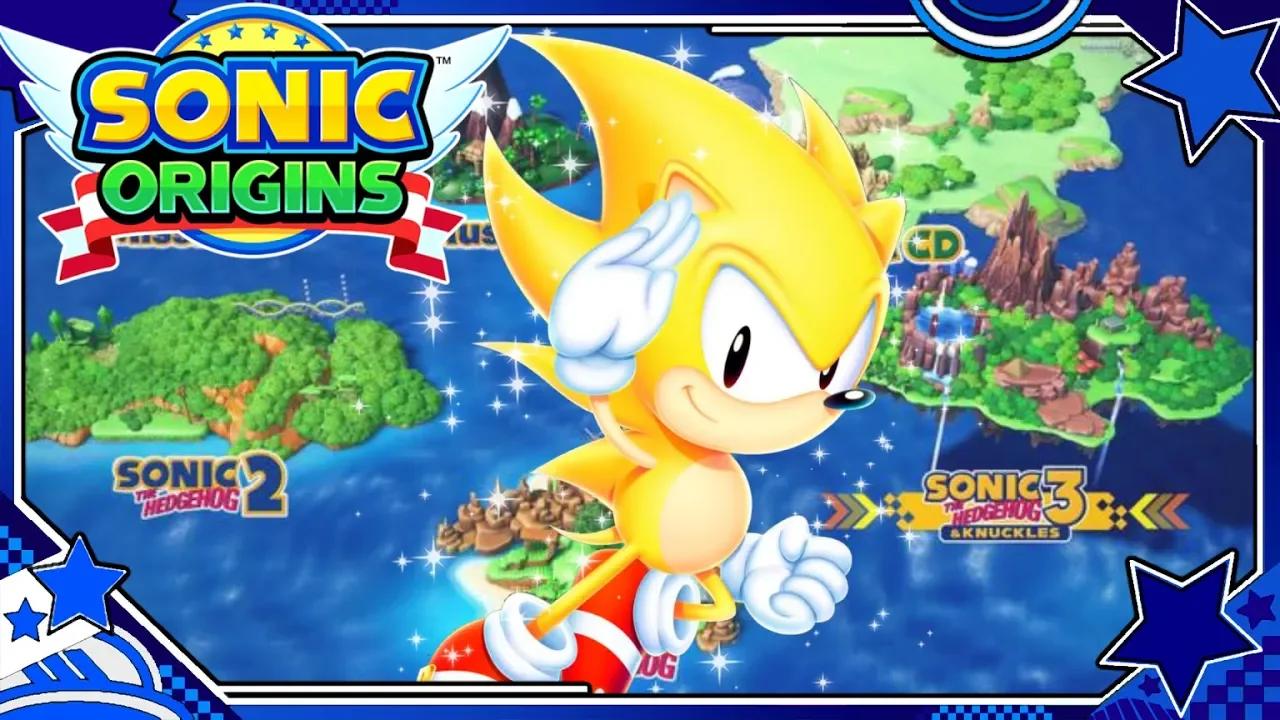 Sonic Origins - Full Island & Map Tour [with Unique Animations]