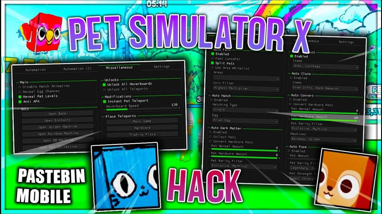 Pet Simulator X ️DOODLE Roblox | Script / Hack | OP Auto Farm, Open All ...