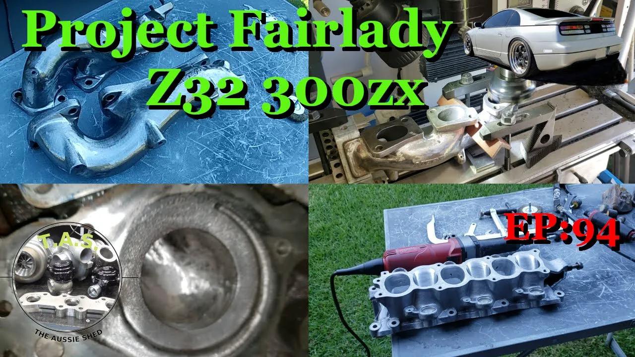 Z32 Water Jacket Casting Flash Removal, Manifold Porting,Re-facing ...