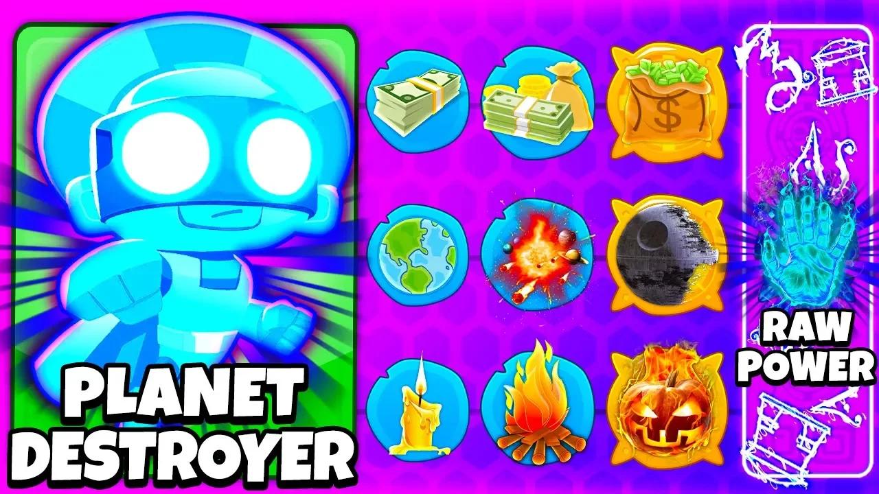 The DESTROYER Tower in BTD 6.