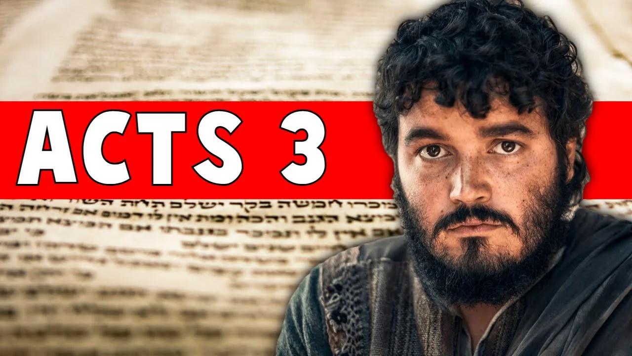 The Book Of Acts Chapter 3 - Bible Study