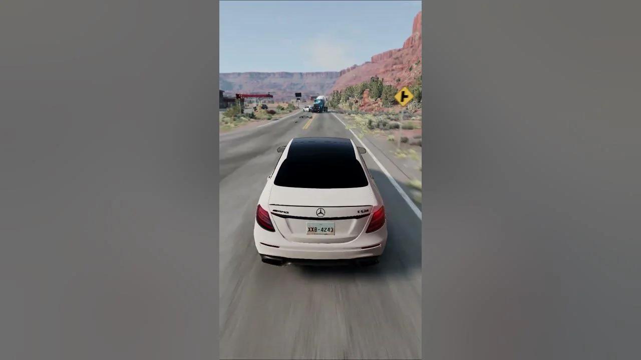 Realistic Highway Car Crashes 171 Beamng Drive