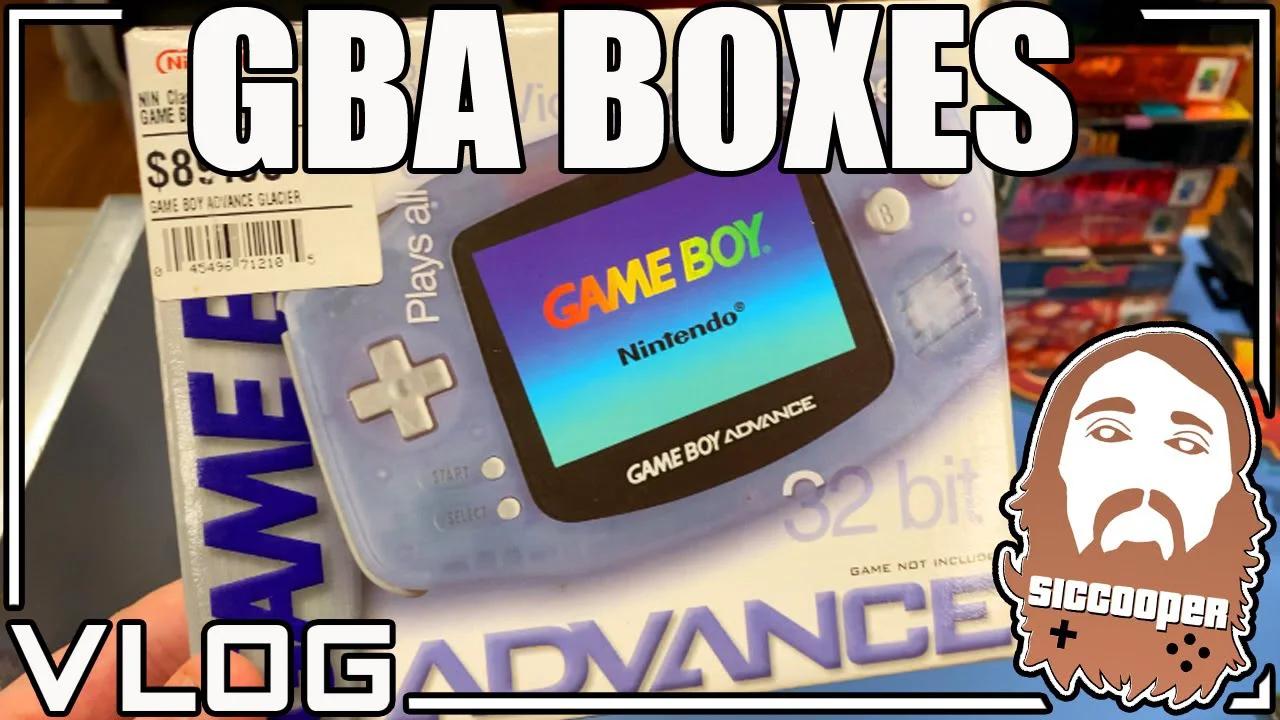Awesome GBA Boxes & Manuals Traded In | SicCooper