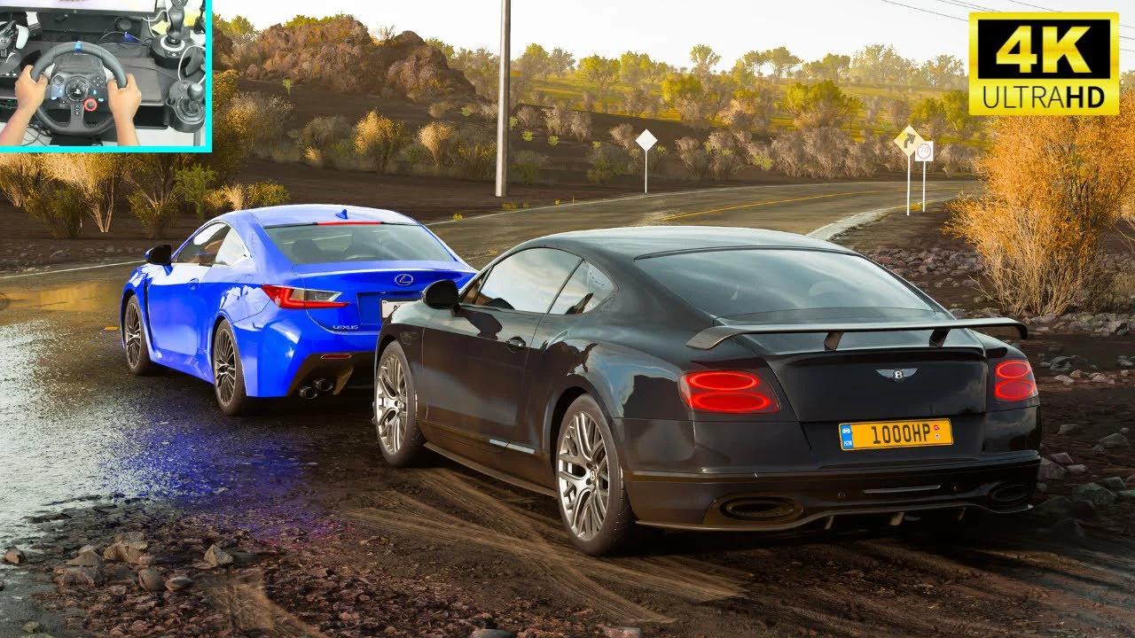 Bentley Cont 17 & Lexus RC F | CONVOY | Forza Horizon 5 | RTX 3090 ...