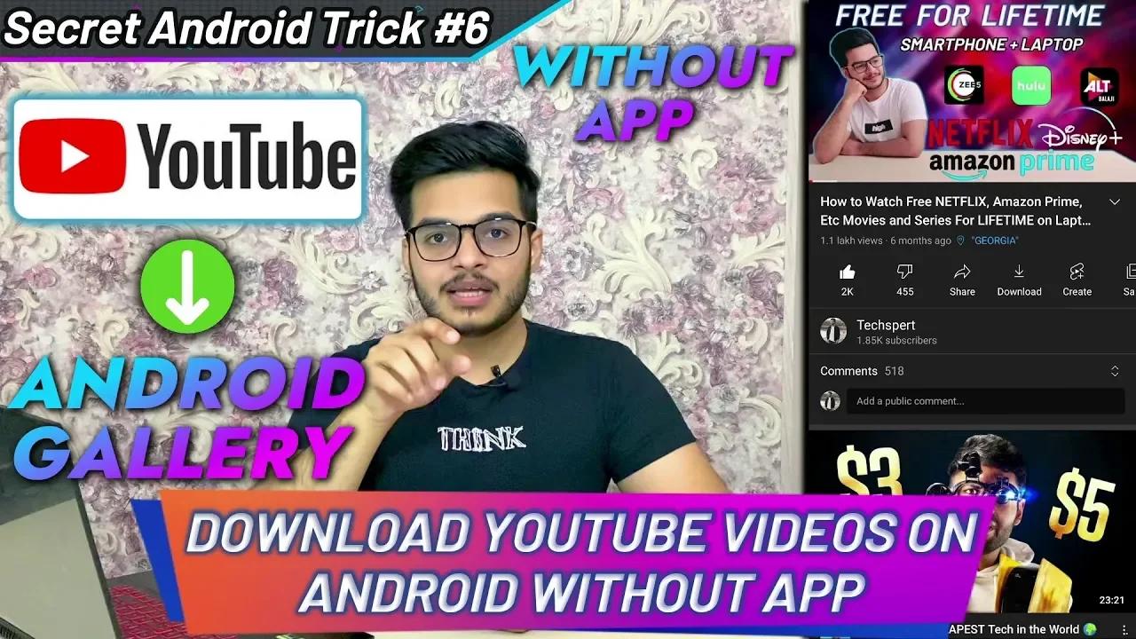 How to Download YouTube Video on Android Phone | Download Videos from ...