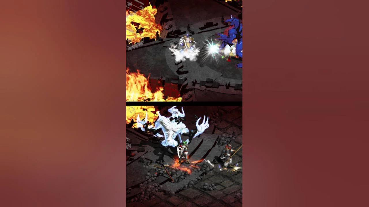 Diablo 2 Bone Necro vs Grief Zealot #shorts #d2versus