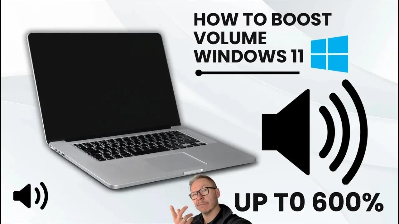 How to increase volume on windows 11 laptop above 100%, up to 600%?