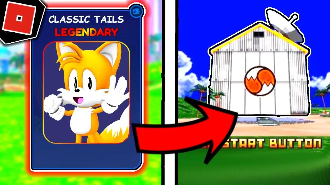 ROBLOX *NEW* CLASSIC TAILS AND TAILS LAB EVENT LEAK! (SONIC SPEED ...