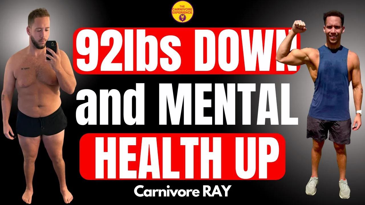 Carnivore Ray Hicks: 92 Lbs Fat Loss, Mental Health and 460,000 Followers