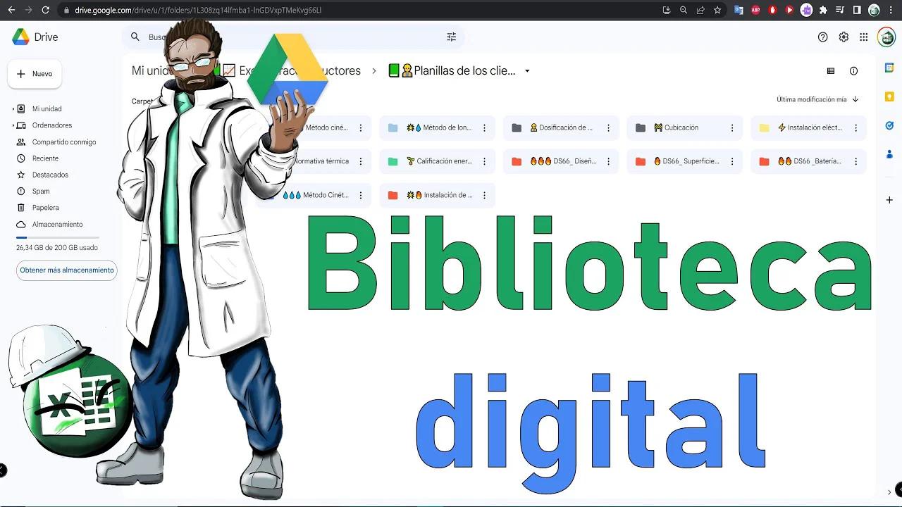 👨‍💻👨‍🎓📚Cómo crear tu Biblioteca digital con Google Drive