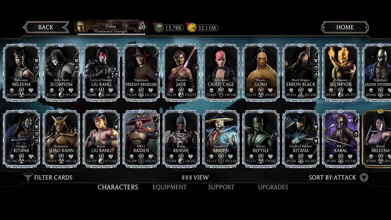MK MOBILE LIVE MAXED ACCOUNT (ALL CHARACTERS) + BRUTALITIES + QNA LIVE ...