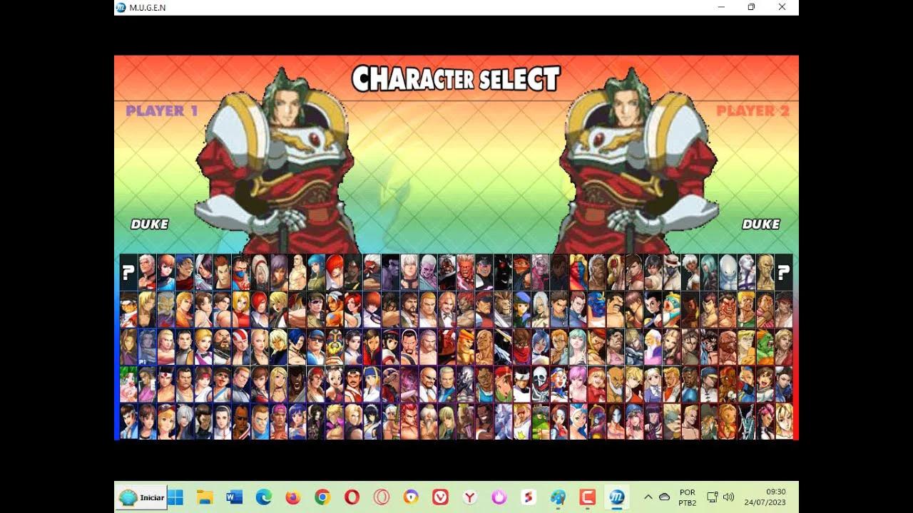 Duke from Battle Arena Toshinden Adapted for Capcom Vs SNK Evolution ...