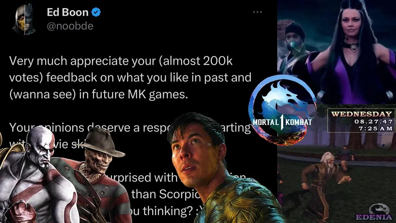 Mortal Kombat 1 Ed Boon Talks MK Annihilation Skins & Kameo Cole Young ...