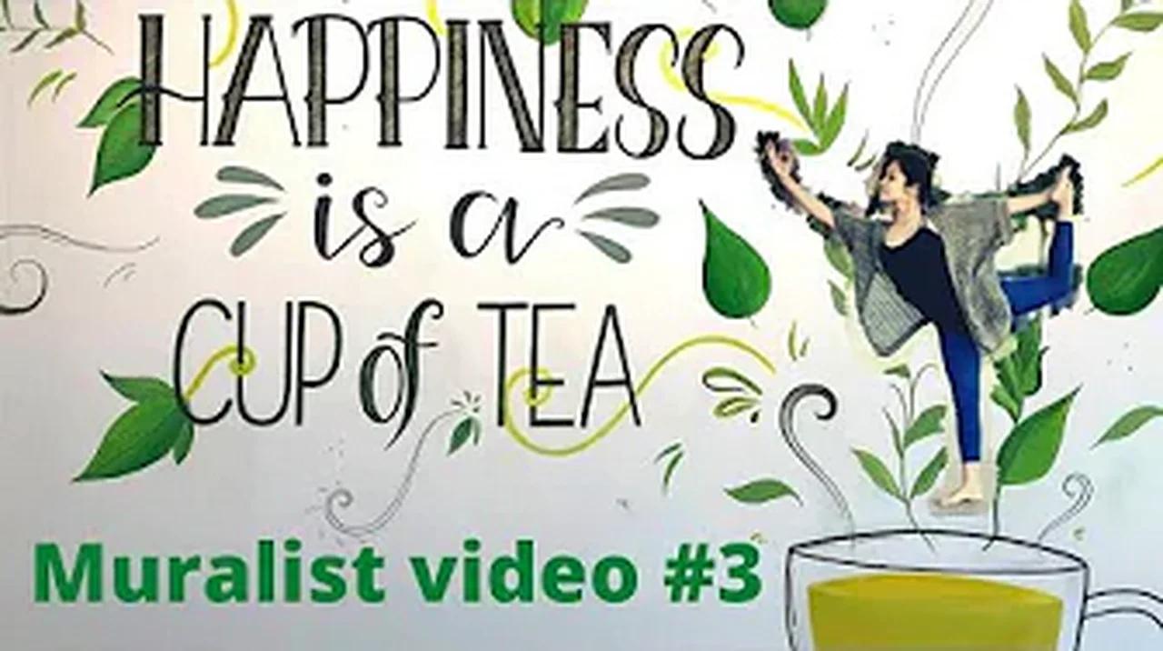 Whittier Zen’s Tea House Café Mural 🍵 Video #3