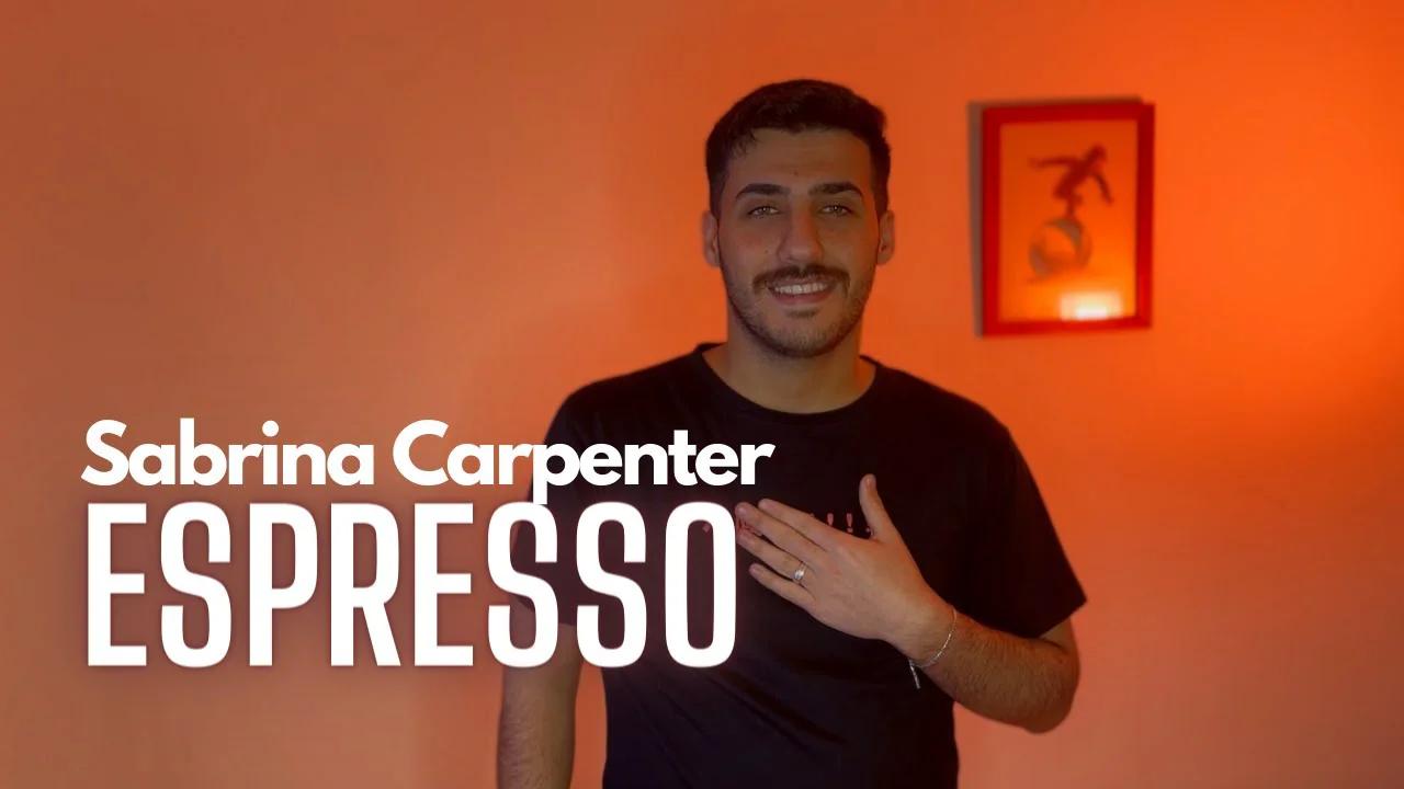 Sabrina Carpenter - Espresso (COVER) (Male Version)
