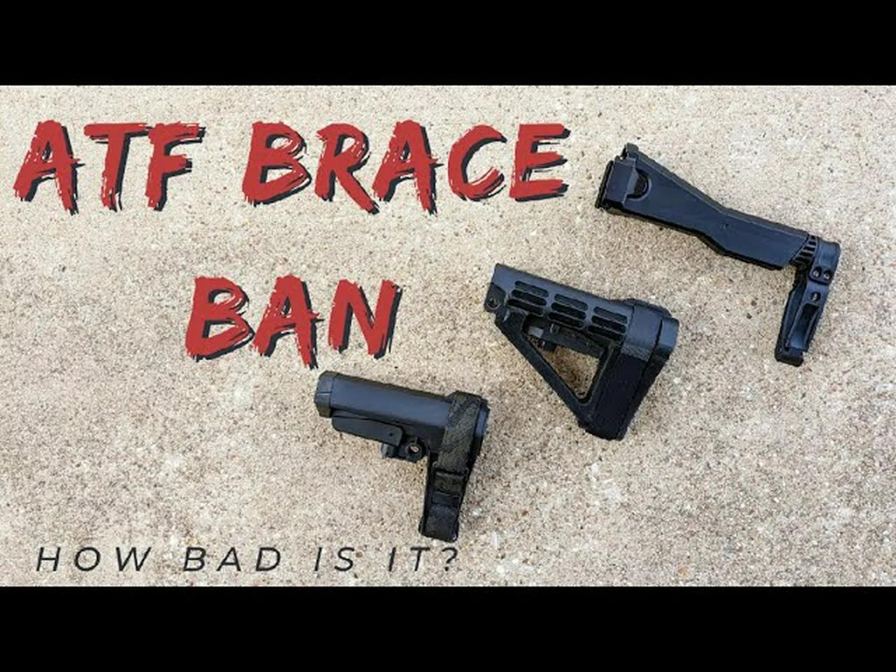 ATF Pistol Brace Ban - Options and Implications