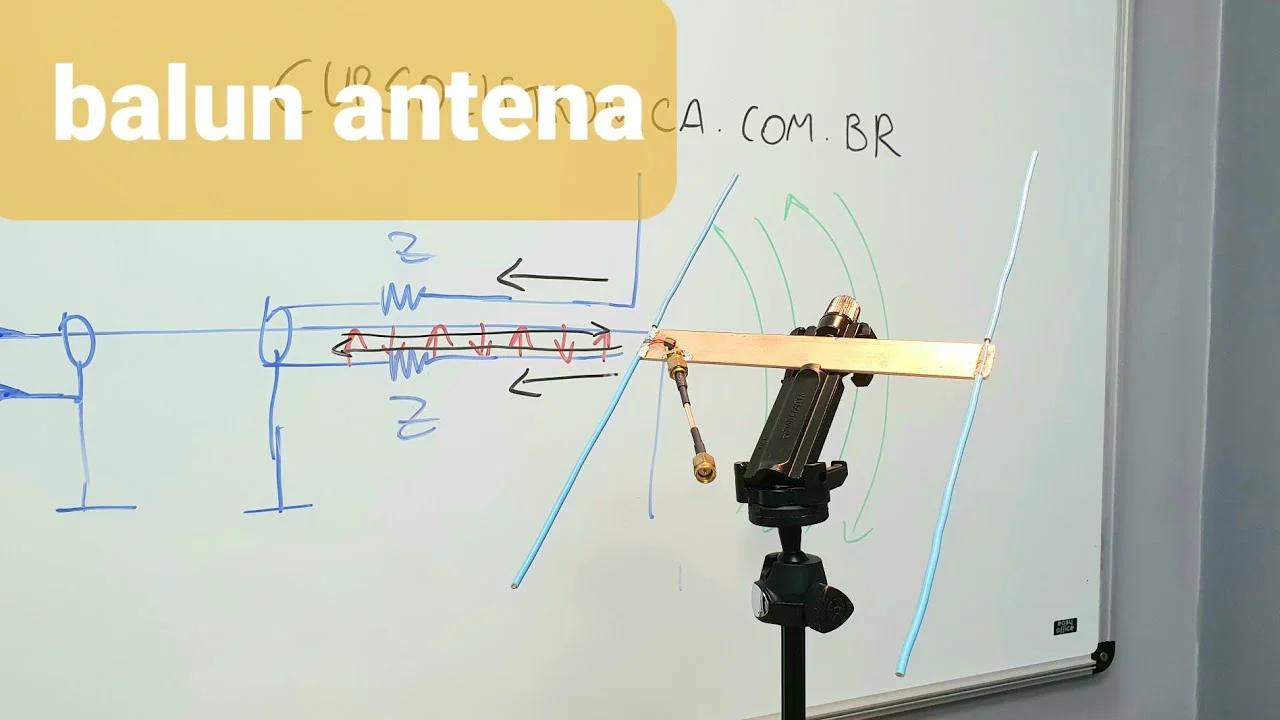 Como funciona Balun Antena Yagi