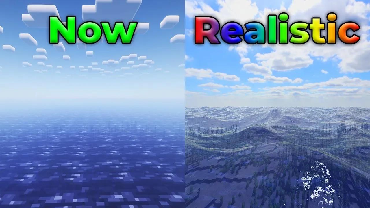Minecraft Physics Now vs Realistic Compilation