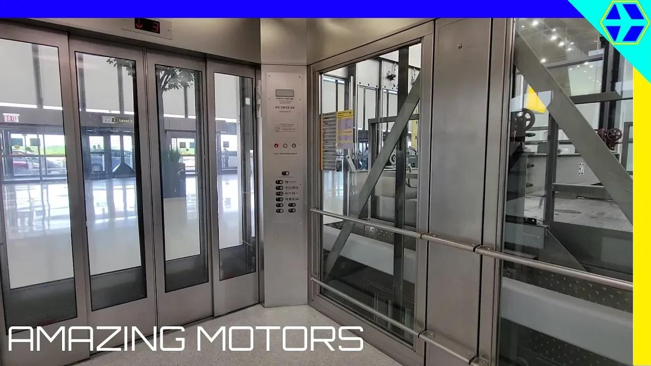 SUPER EPIC MOTORS | Scenic generic Hydraulic Elevators [2 of 2] @ EWR ...