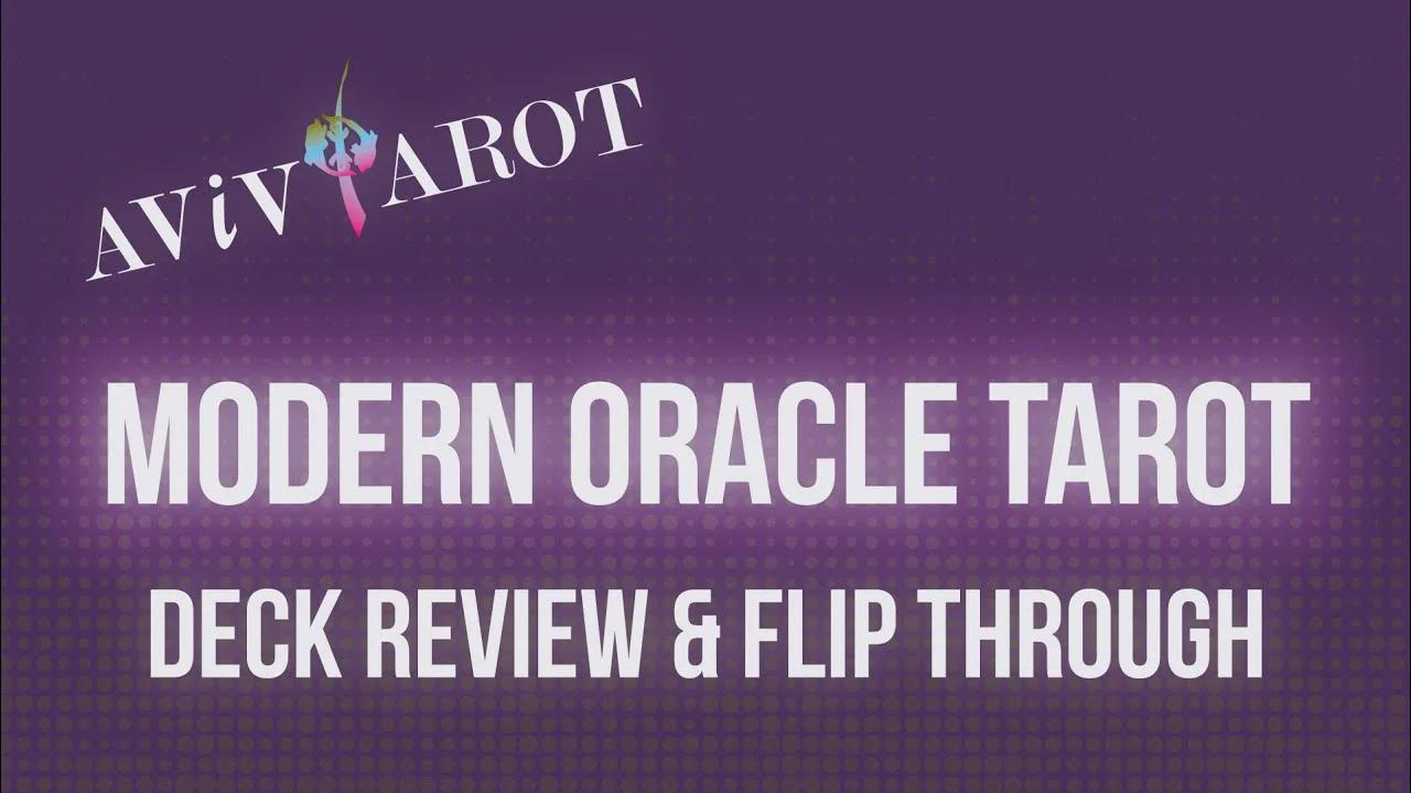 💖Deck Review & Full Flip Through🔮Modern Oracle Tarot ️😊