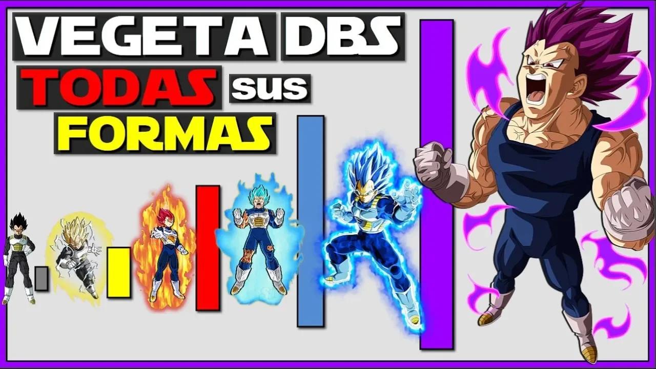 ¿Que tan PODEROSO es VEGETA? (DBS)🔥|| TODAS sus FASES e HISTORIA ...