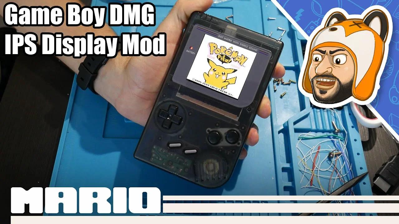 Upgrading a Game Boy DMG for the First Time! - IPS Display Mod & Full ...