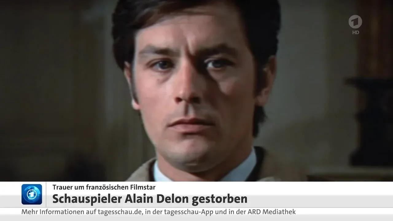 Alain Delon mit 88 Jahren gestorben