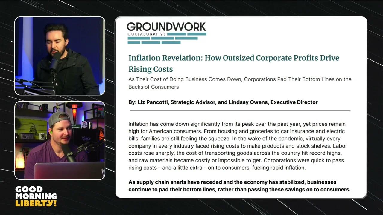 Multiple News Outlets Misreport "Greedflation" Study (CLIP)