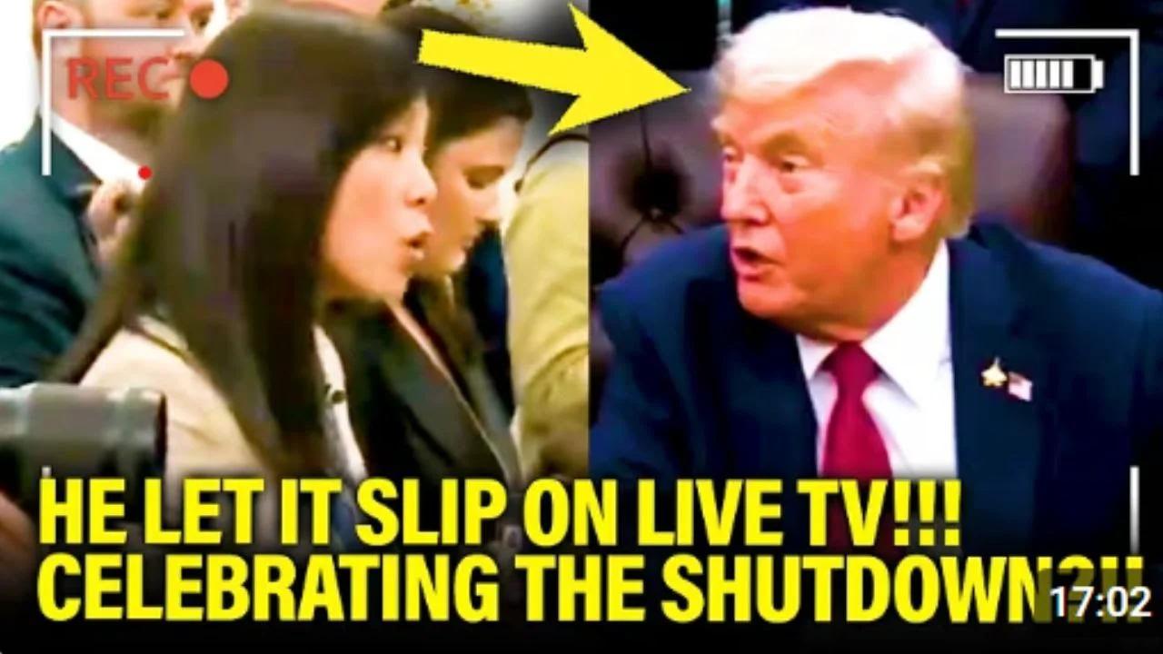 Omg Trump Lets It Slip At Final Wh Presser On Shutdown