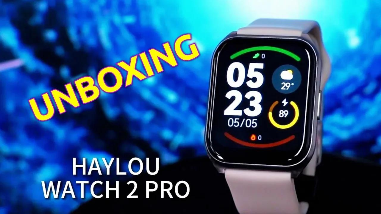 Haylou Watch 2 PRO | Unboxing, além de Bonito é Barato!