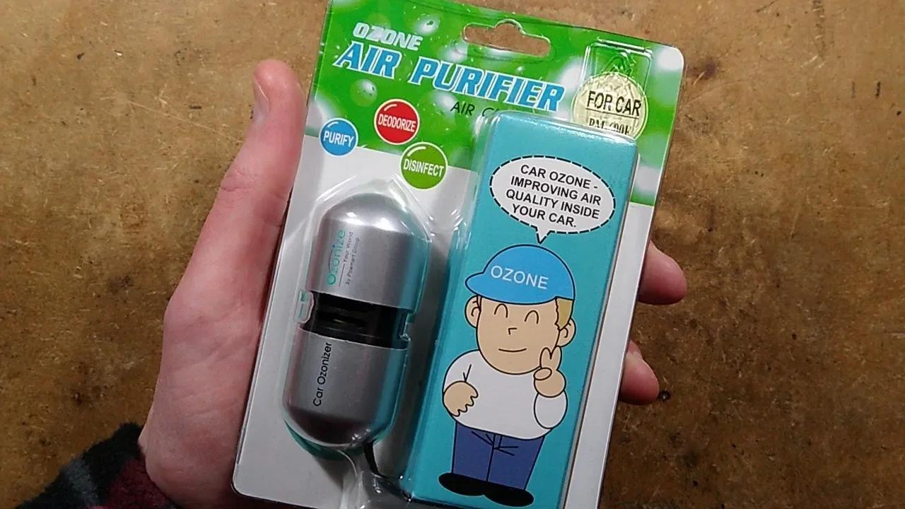 Inside a different car ozone generator - with schematic