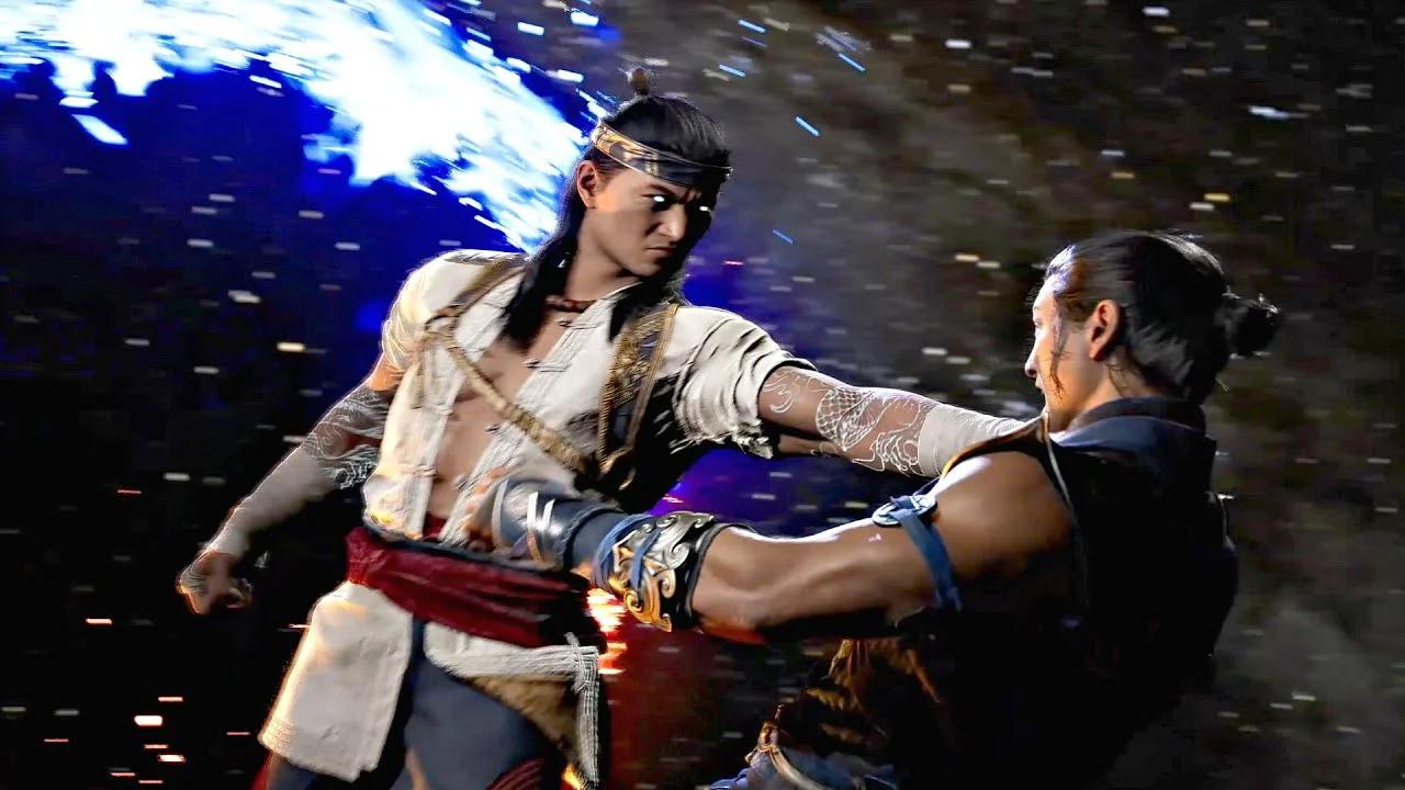 Mortal Kombat 1 (2023) God Liu Kang Kills Sub Zero Scene 4K 60FPS All ...