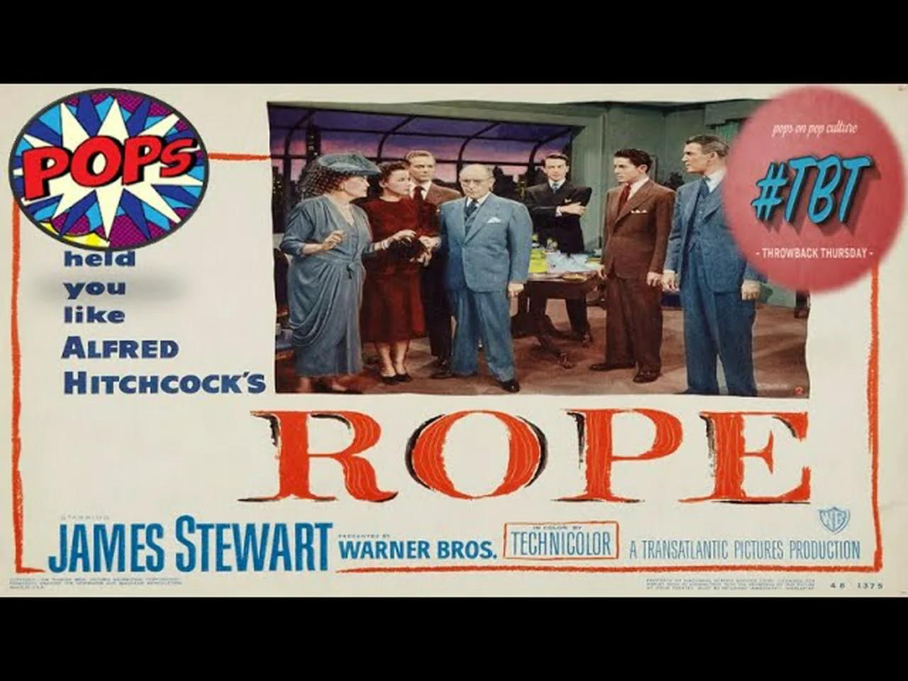 ROPE (1948): 75 Years Later Hitchcock is Still the Master #TBT