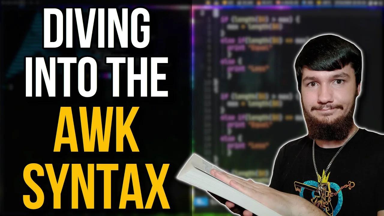 Awk Tutorial Variables Conditionals And Syntax 0231