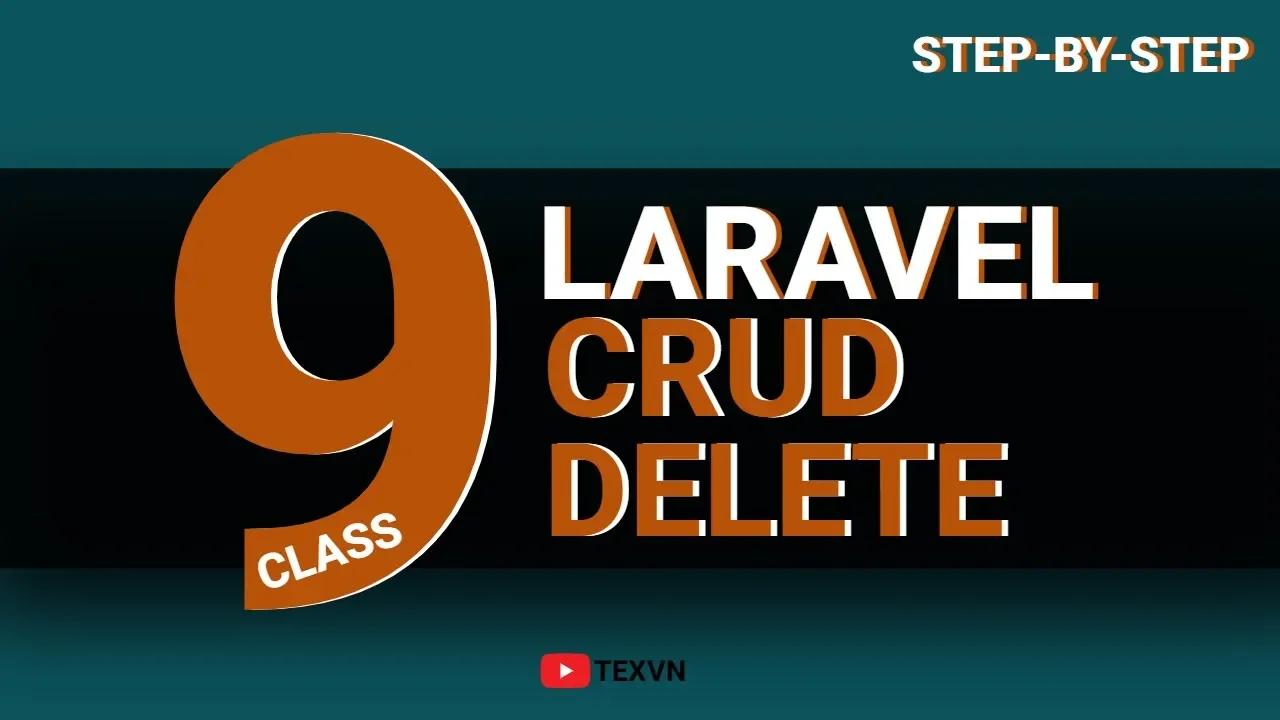 Crud Delete Data In Database Laravel 9 Tutorial Class 9 In اردوहिन्दी