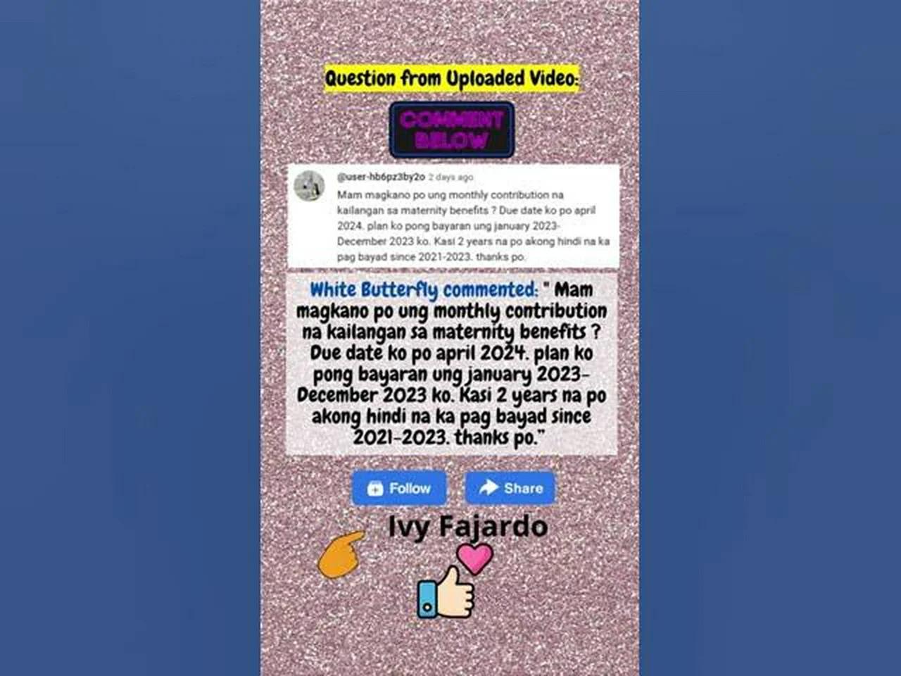 SSS | APRIL 2024 ang EDD | magkano ang monthly contribution ng ...