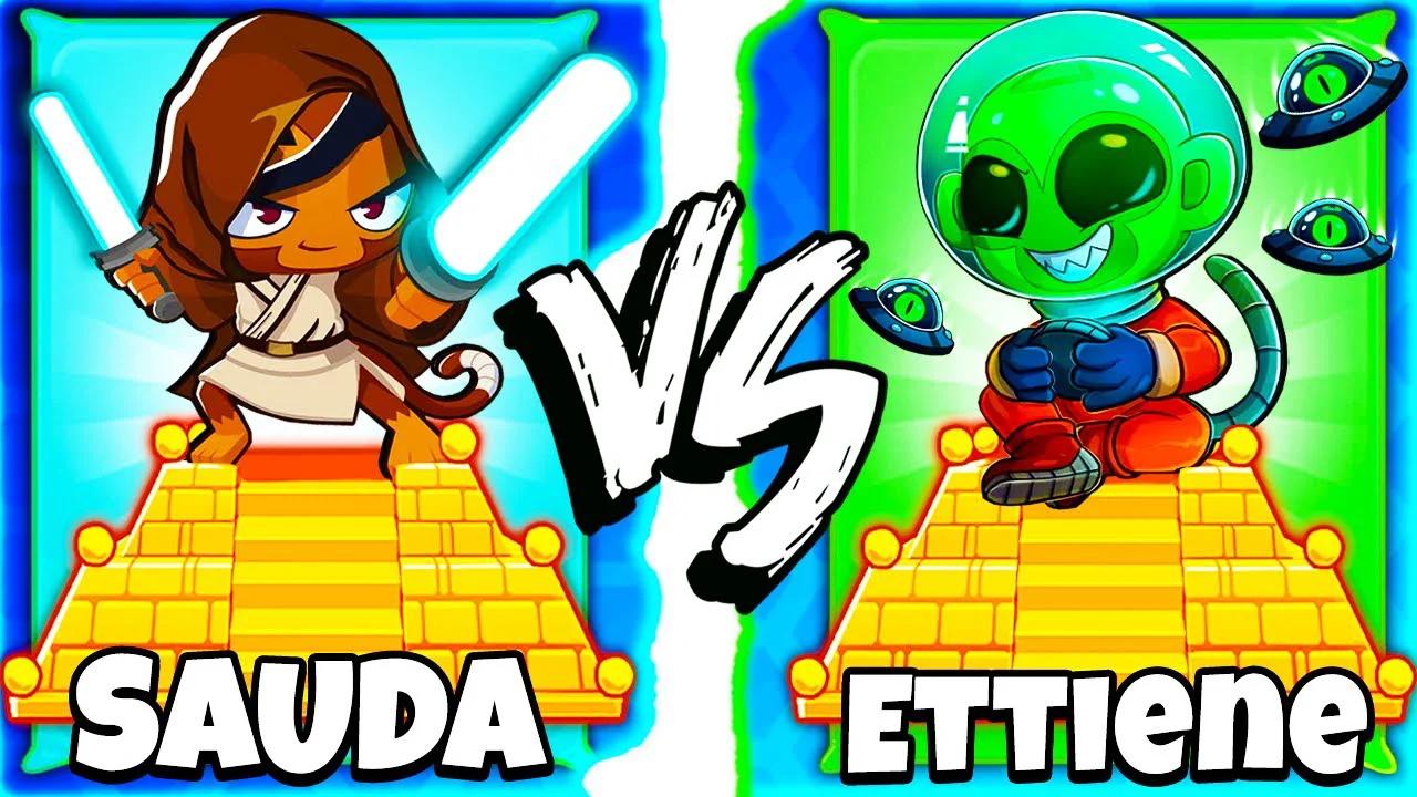 Sun Temple Sauda VS Sun Temple Etienne (Modded BTD 6)